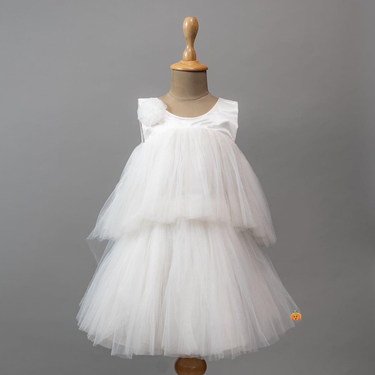 Buy White Net Frock for Girls – Mumkins