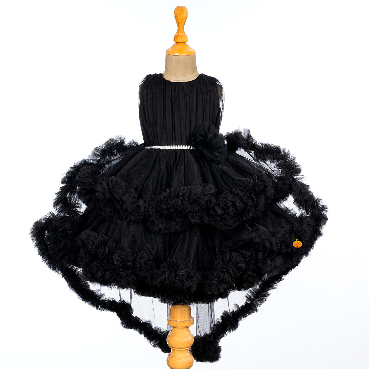 Buy High Low Pattern Frill Frock for Girls – Mumkins