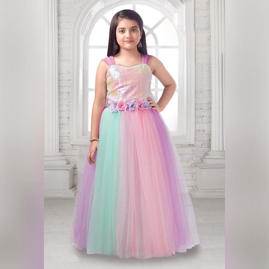 Buy Party Wear Kids Gowns Online at Mumkins