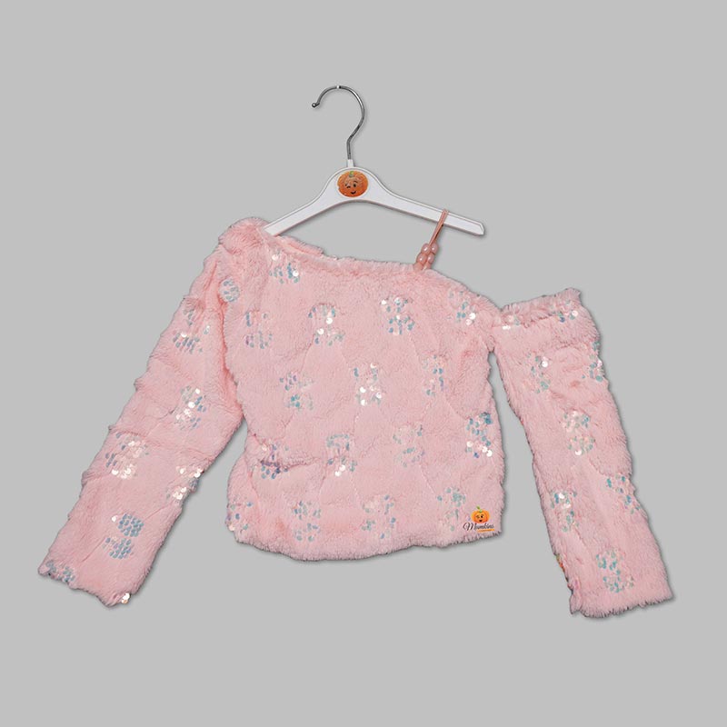 Buy Peach-Pink Top for Girls – Mumkins